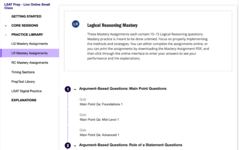 Best Online LSAT Prep Courses