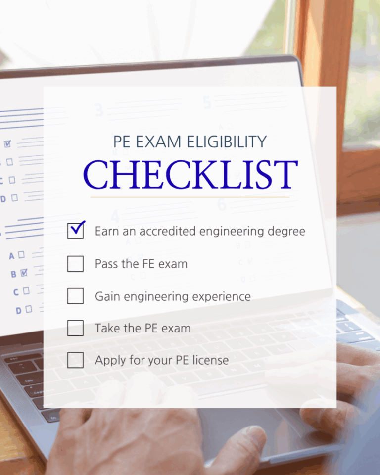 PE Exam Requirements: Become a Professional Engineer