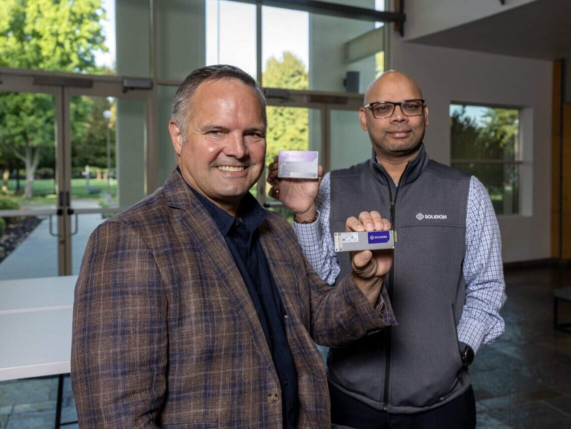 Rancho Cordova-based Solidigm leans in on AI with new lab | Sacramento Bee