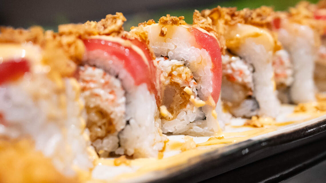 Sacramento CA sushi restaurant Pier 50 open: Photos and video ...