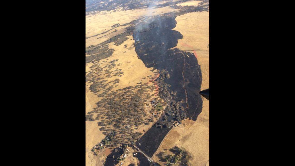June Fire grows to 550 acres, no evacuations | San Luis Obispo Tribune