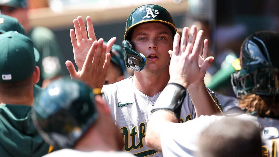 Shea Langeliers, Nick Kurtz lead A’s in hot streak | Sacramento Bee