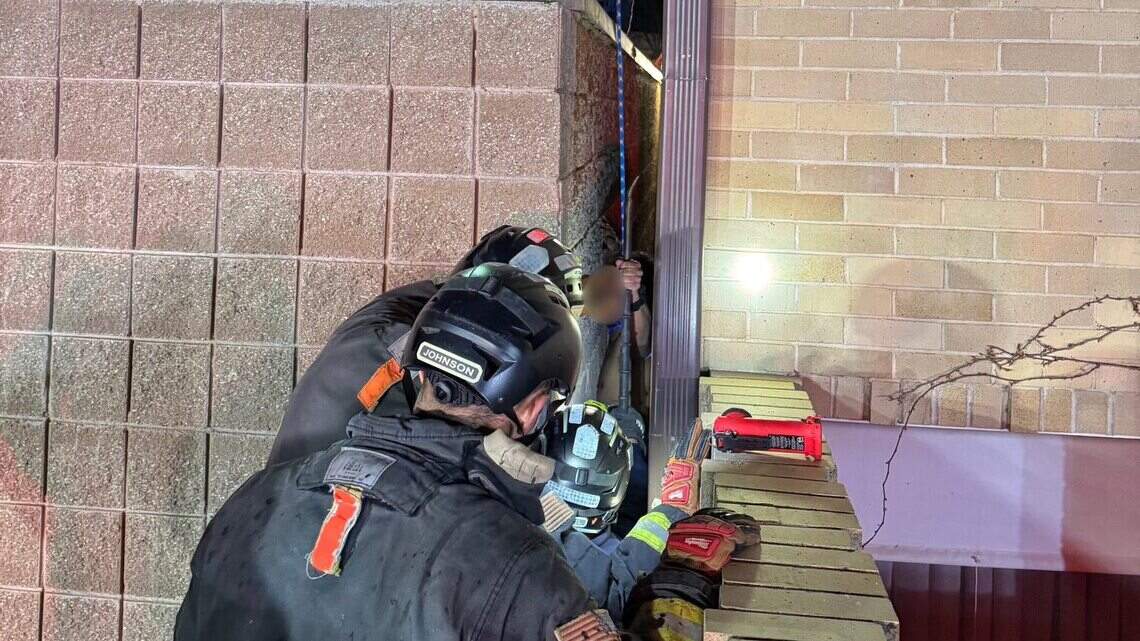 Man rescued after 8 hours trapped in wall space in Colorado ...