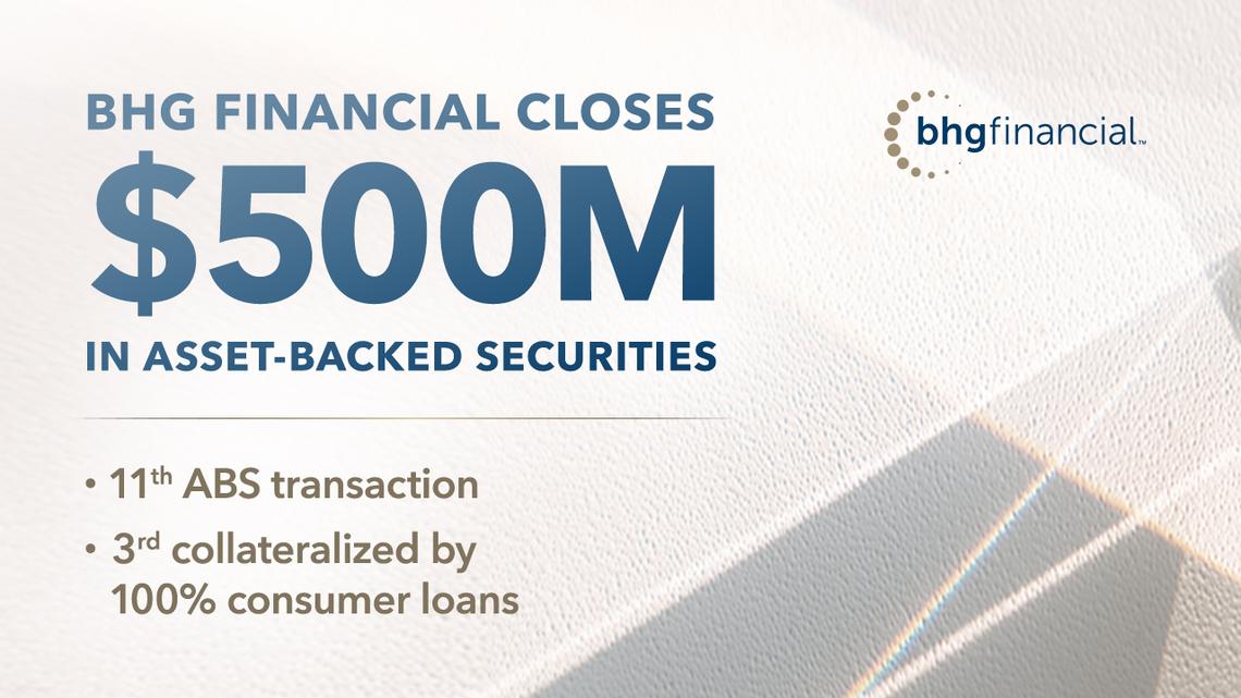 BHG Financial Closes a New ABS Transaction of $500 Million | The Olympian